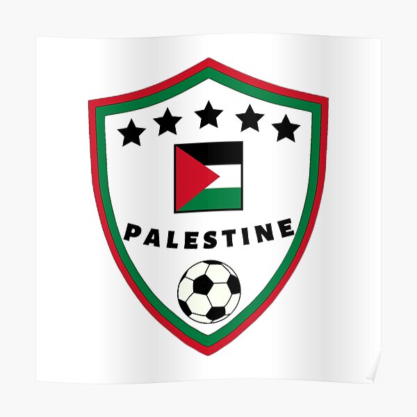 "Palestine Football Team" Poster for Sale by Footballunite | Redbubble