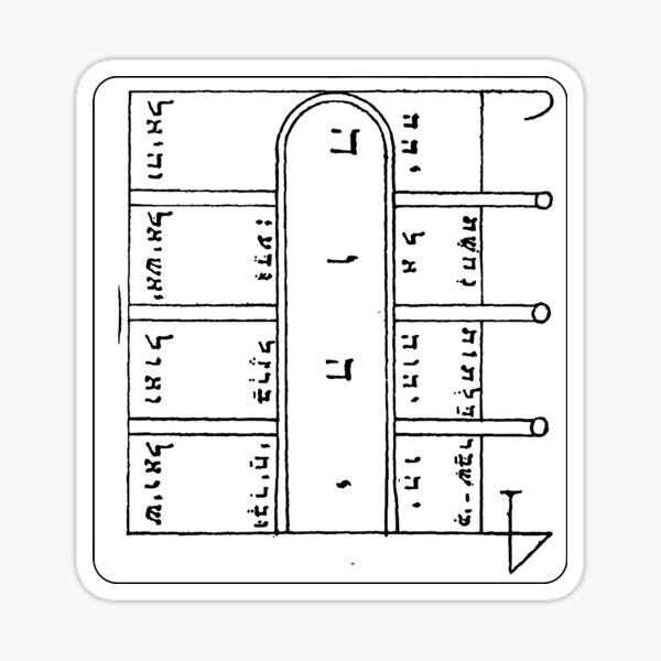 "The First Pentacle of the Moon King Solomon Seal" Sticker for Sale by ...