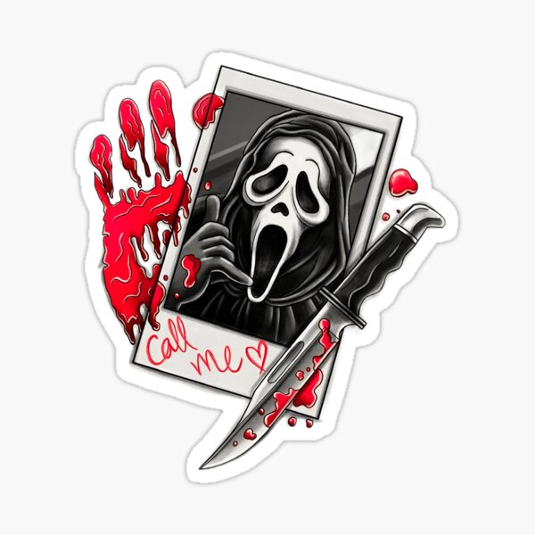 "Scream" Sticker for Sale by S4nek777M4yorov | Redbubble
