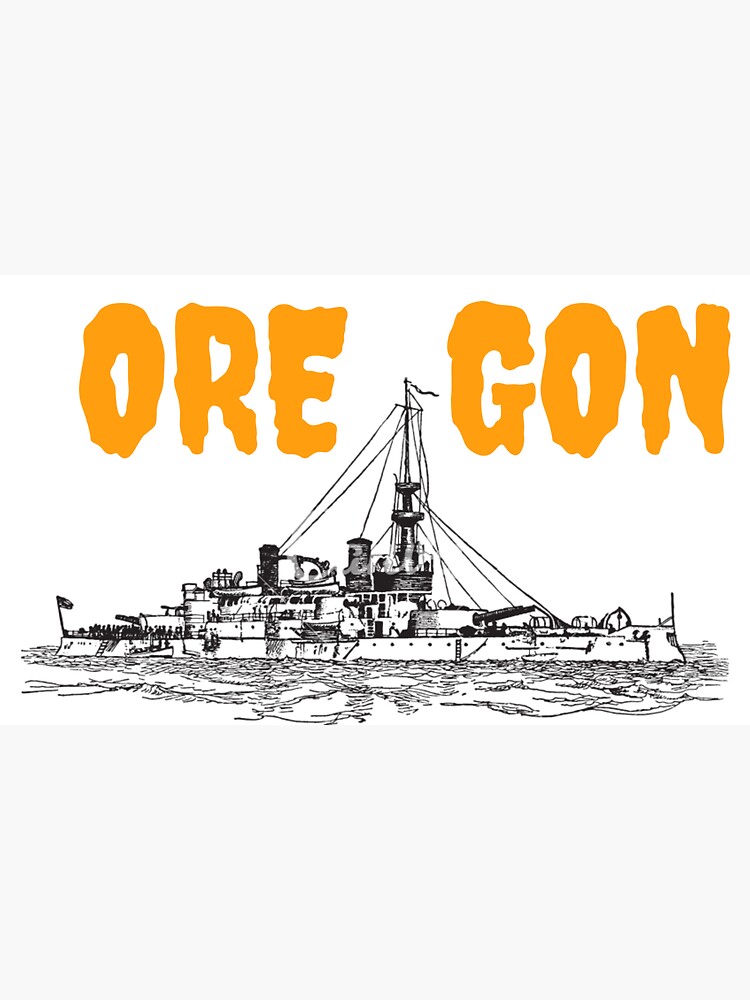 "Vintage Oregon USA State OR Varsity Style Sports T-Shirt" Sticker for ...