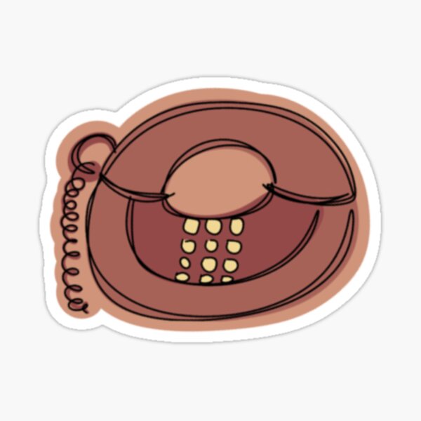 "Pattern Stickers (Donut Phone)" Sticker for Sale by sillybirdending ...