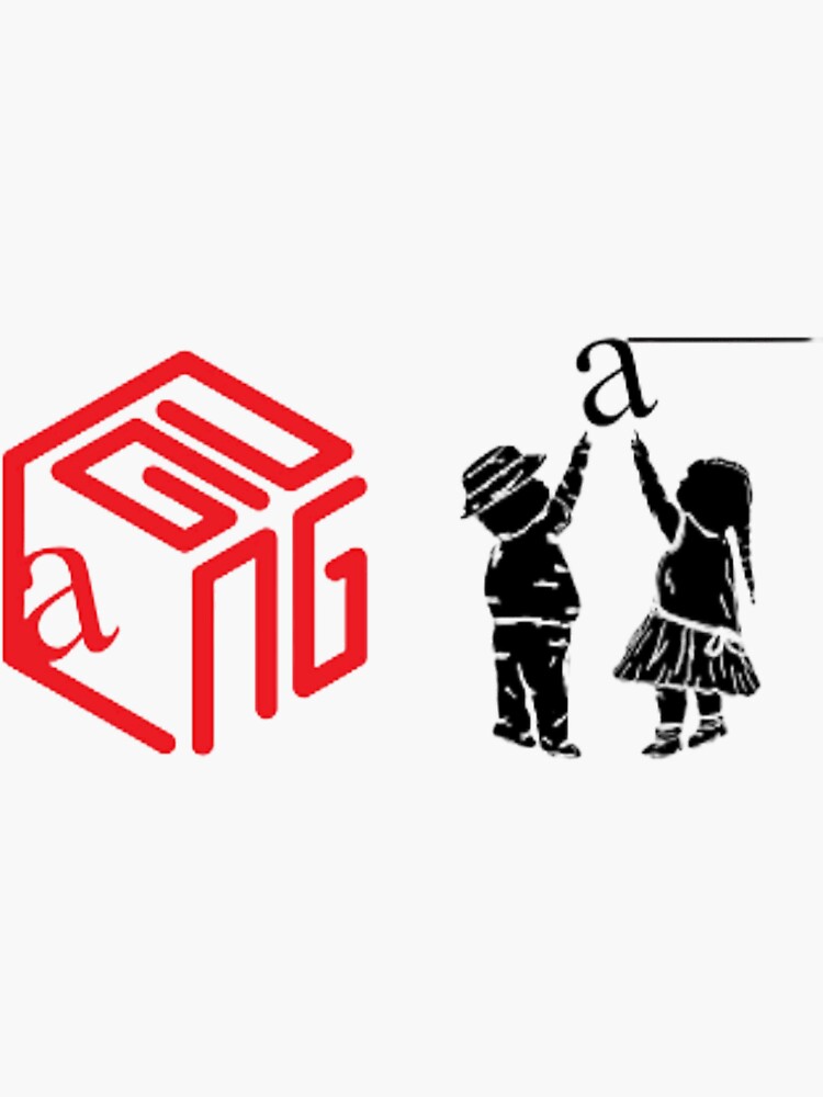 "Pglang" Sticker for Sale by Meddoshop | Redbubble