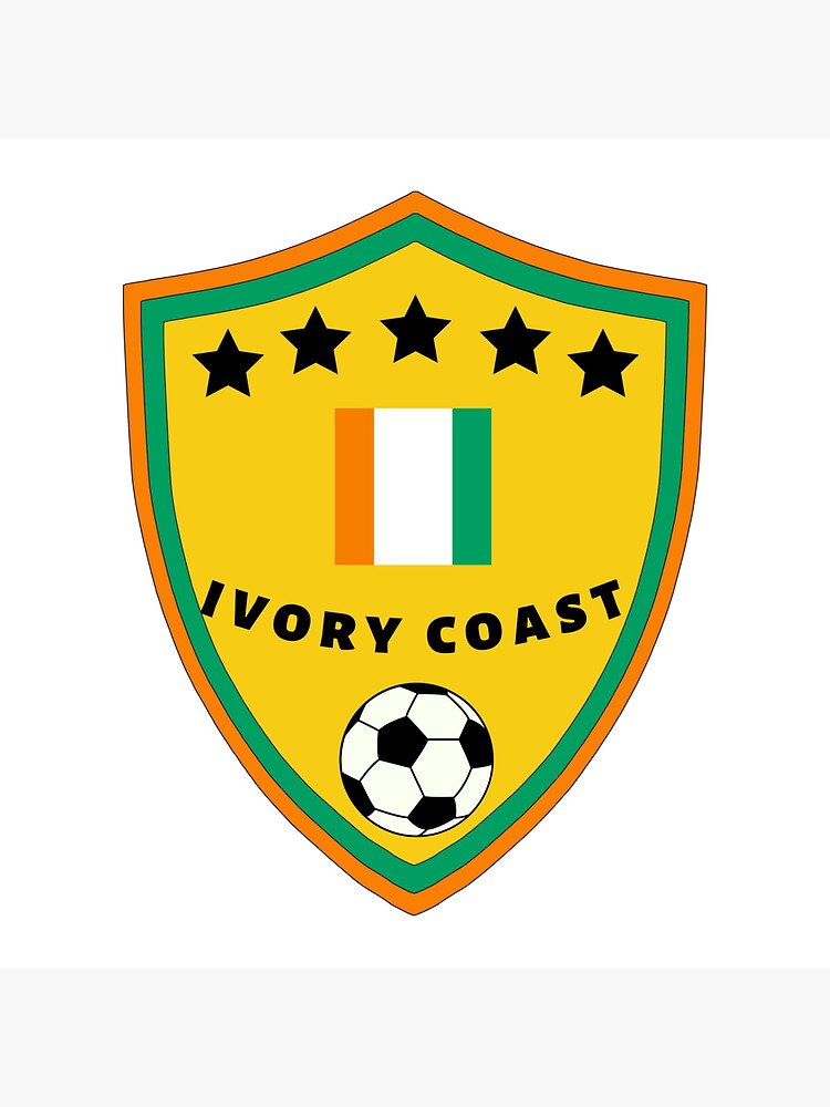 "Ivory Coast Football Team" Sticker for Sale by Footballunite | Redbubble