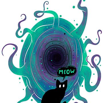 "Void cat" Sticker for Sale by Jess Adams | Redbubble
