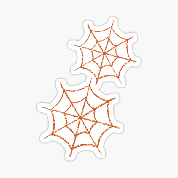 "Spider web Stickers " Sticker for Sale by BDG06 | Redbubble