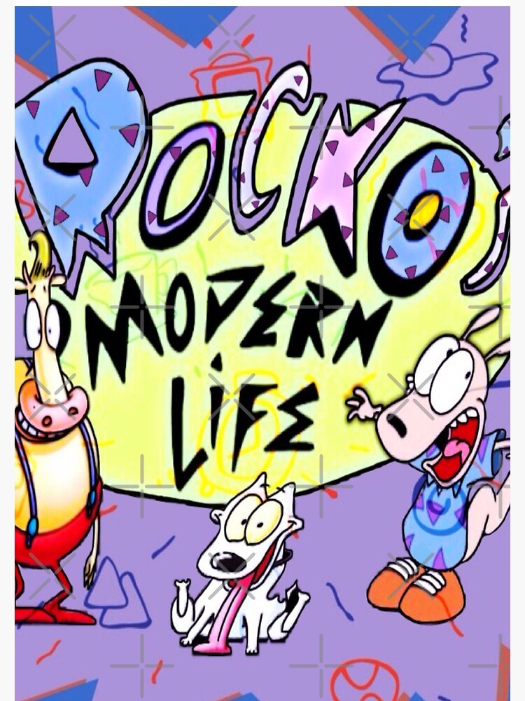 "Rocko and Family" Spiral Notebook by Sermani | Redbubble