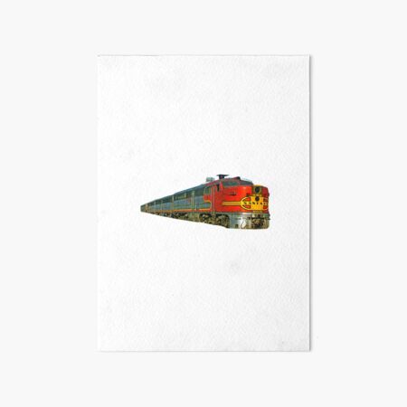 "Santa Fe trains railway railroads roads rail usa trains" Art Board ...