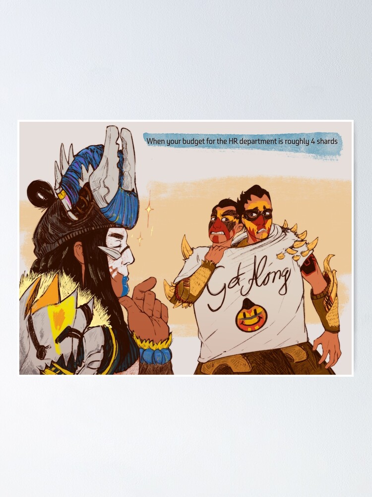 "The Get Along Shirt" Poster for Sale by SorbetOwl | Redbubble