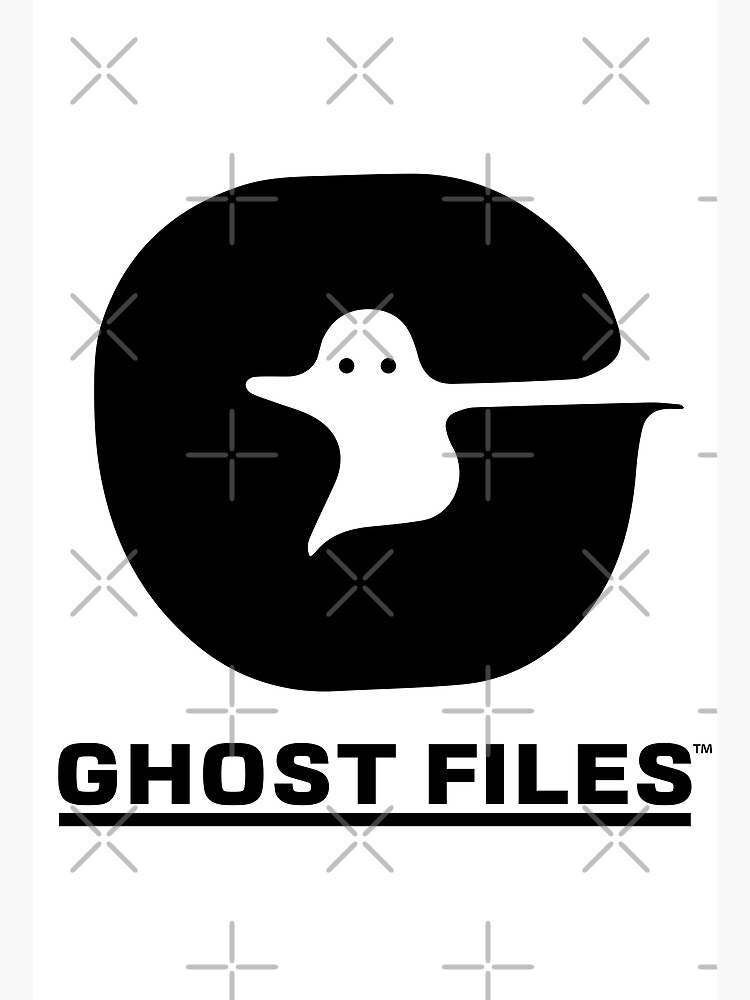 "Ghost Files Merch Ghost Files Logo" Poster for Sale by RayessAya ...