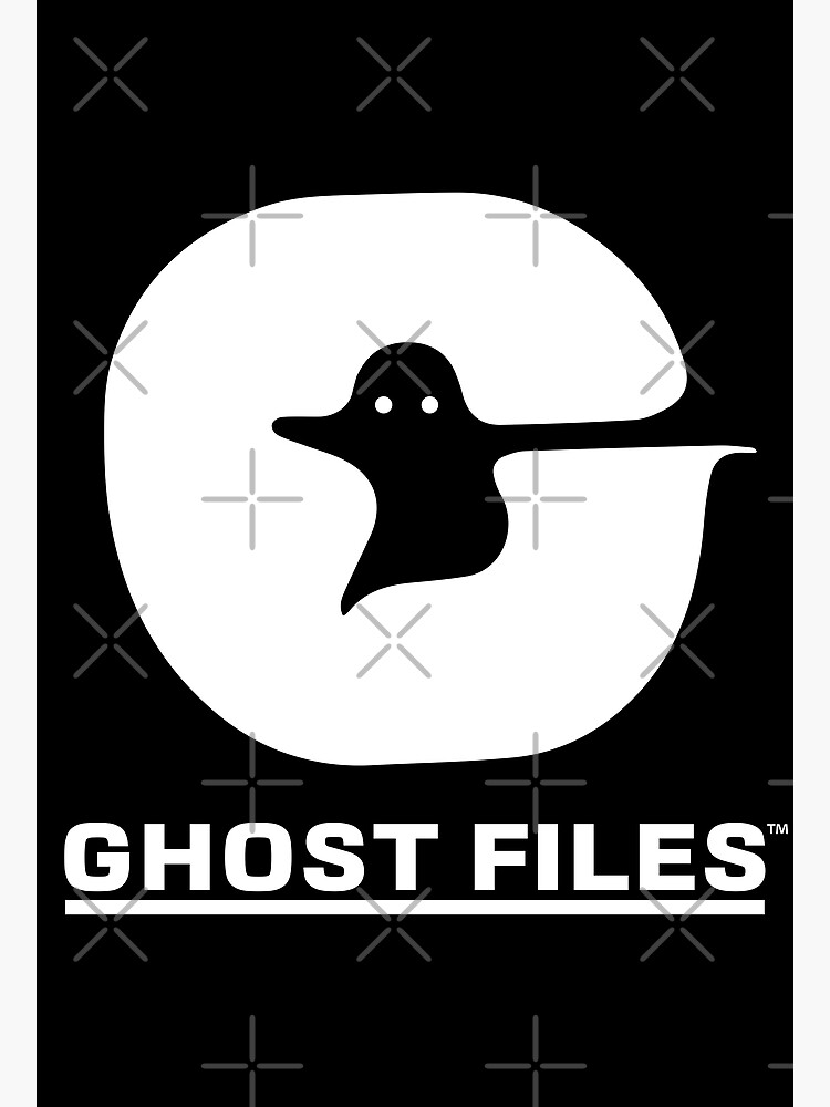 "Ghost Files Merch Ghost Files Logo" Poster for Sale by RayessAya ...