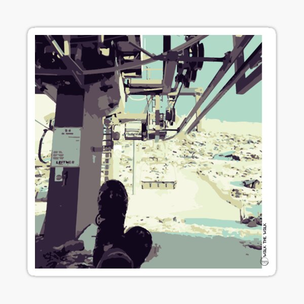 "teleferico, WTW" Sticker for Sale by jane-found-her | Redbubble