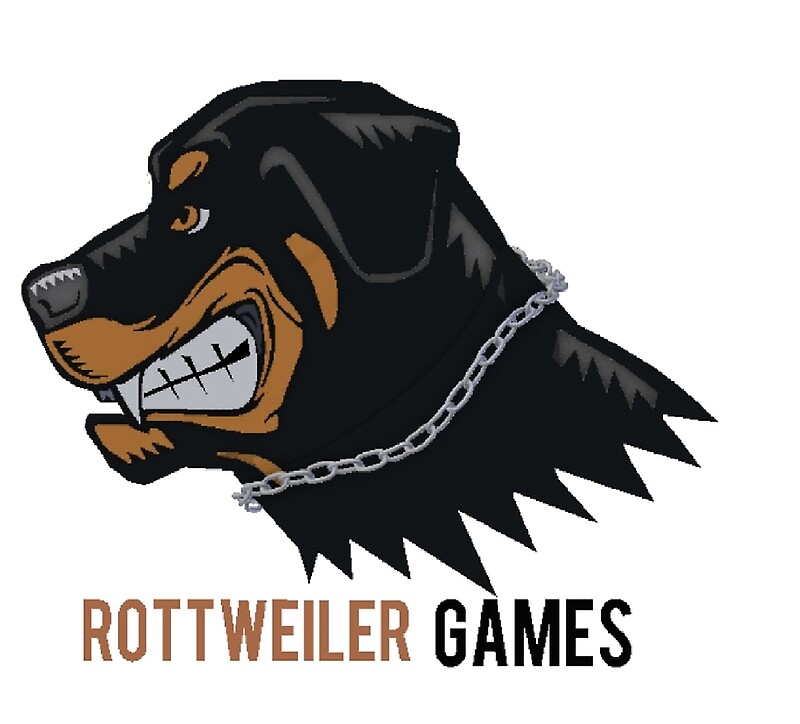 "Rottweiler Games logo" by rottg | Redbubble