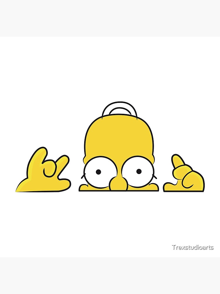 "funny peeking cartoon cool helmet laptop bumper meme" Poster for Sale ...