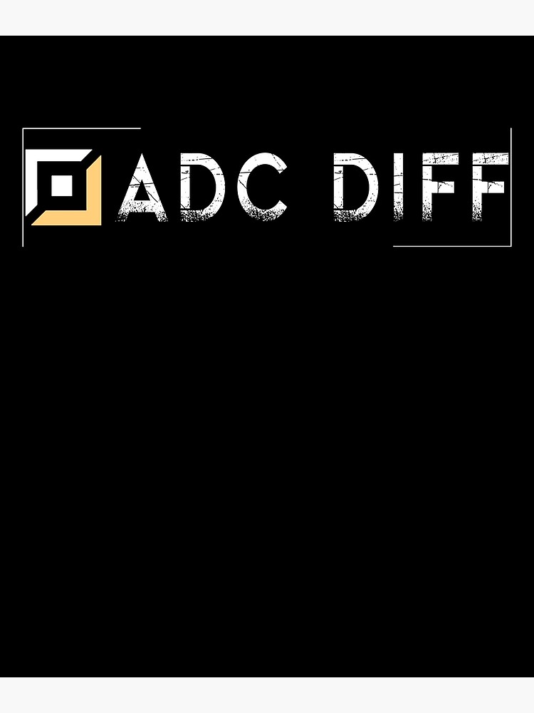 "adc diff tilter tilted gaming" Poster for Sale by ChriizzGoku | Redbubble