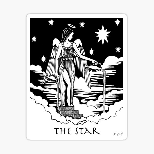 "The Star" Sticker for Sale by ArtofRein | Redbubble