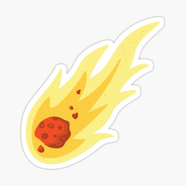 " Comet" Sticker for Sale by wtnessa | Redbubble