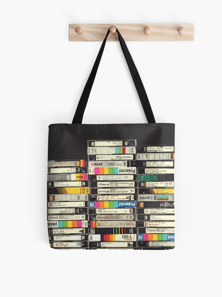 "VHS Stack" Tote Bag for Sale by Hollis Brown Thornton | Redbubble