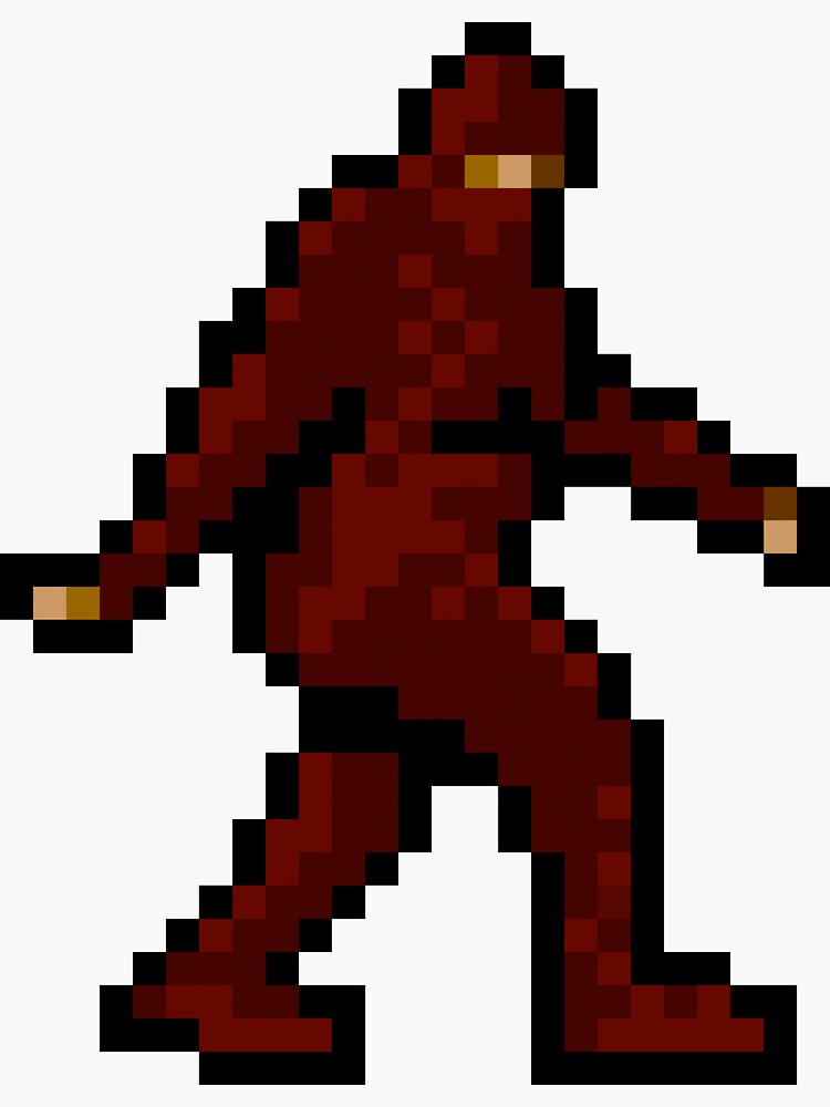 "Bigfoot 8-bit Pixel Art" Sticker for Sale by 8bitpoet | Redbubble