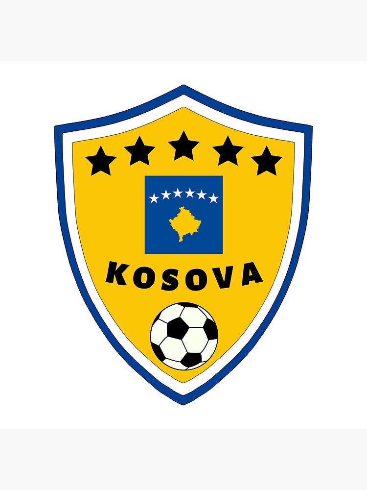 "Kosova Football Team" Sticker for Sale by Footballunite | Redbubble
