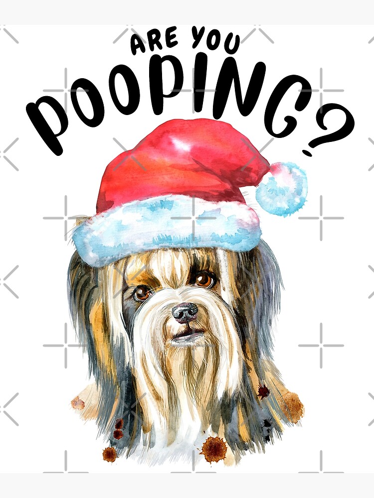 "Yorkie Are You Pooping Bathroom Print | Yorkshire Terrier Art | Yorkie ...