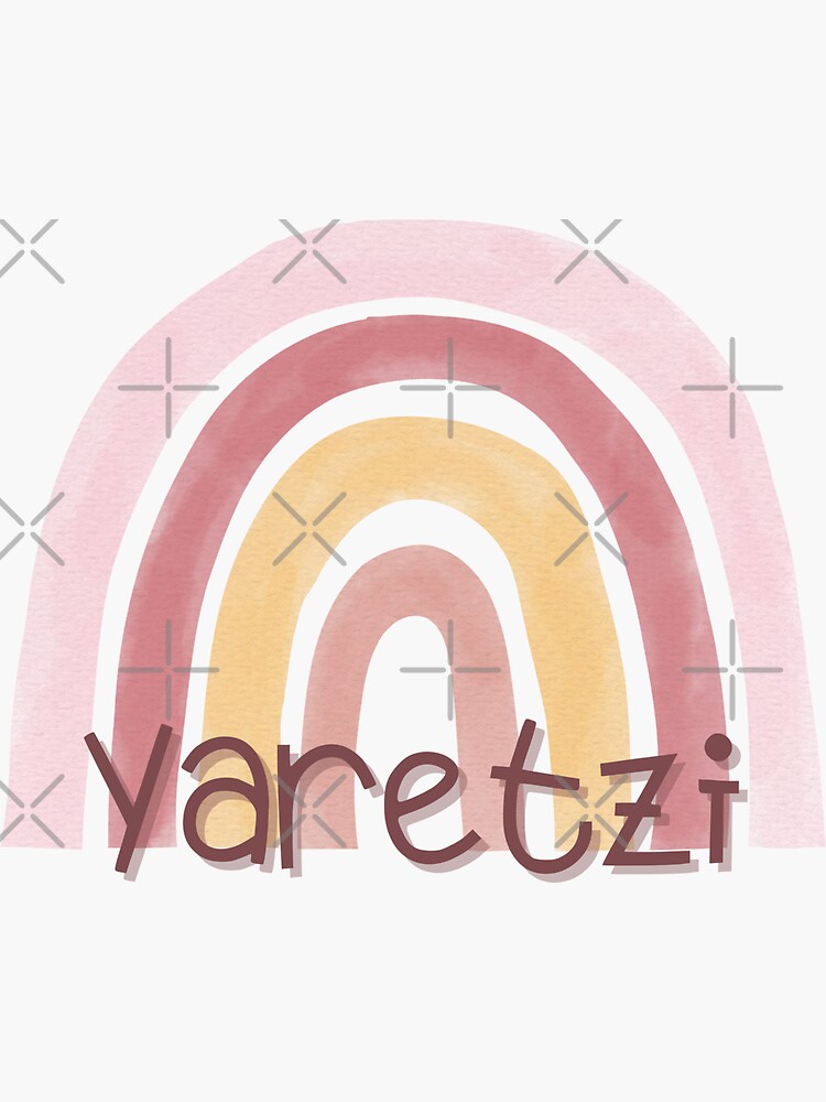 "Girl's Name - Yaretzi" Sticker for Sale by NamesLand | Redbubble