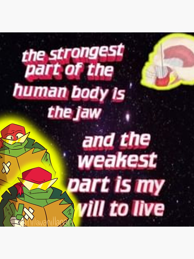 "Raph Meme ROTTMNT" Sticker for Sale by Illuminar1 | Redbubble