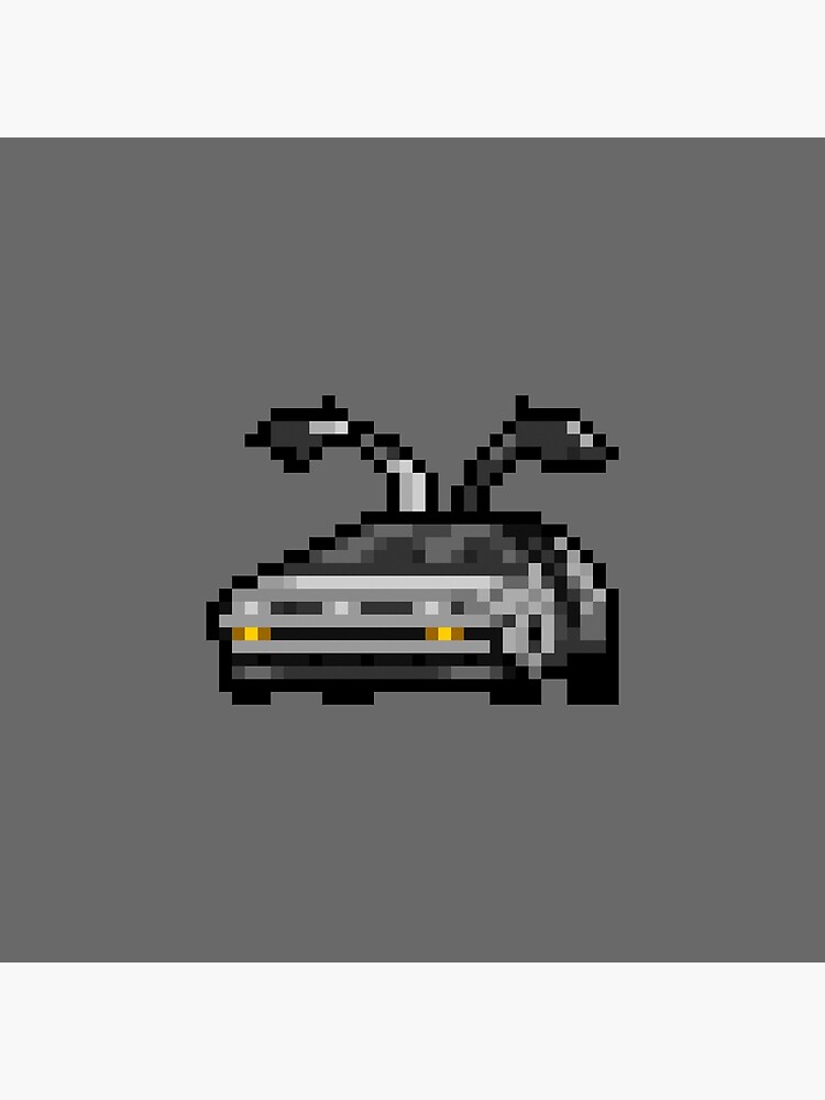 "Delorean Classic Car 8-bit Pixel Art" Art Print for Sale by 8bitpoet ...