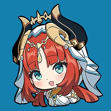 "Nilou | Genshin Impact Sticker "Hello"" Sticker for Sale by ...