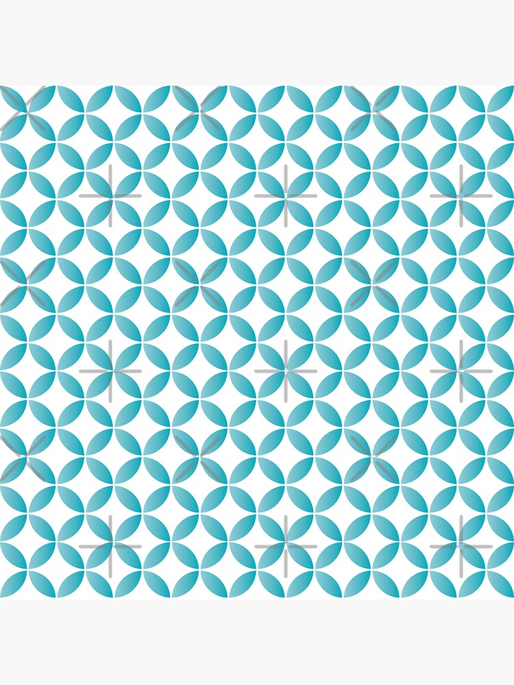 "Retro Circles and Diamonds w3" Sticker for Sale by Makanahele | Redbubble