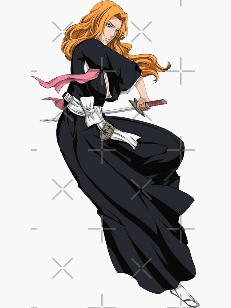 "The shinigami Rangiku Matsumoto" Sticker for Sale by Yor-art | Redbubble