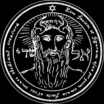 "The First Pentacle of the Sun King Solomon Seal" Sticker for Sale by ...