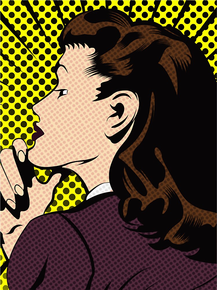 "Journalist Emily Miller Pop Art (Shocking) Sticker " Sticker for Sale ...