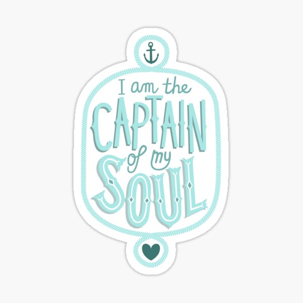 "Captain" Sticker for Sale by LordWharts | Redbubble