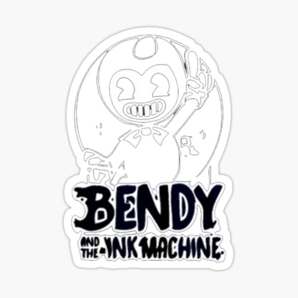 "ink machine" Sticker for Sale by AndresCassidy | Redbubble