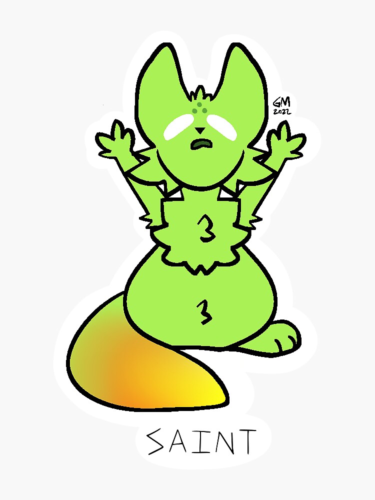 "Saint Rain World" Sticker for Sale by Colleen1201 | Redbubble