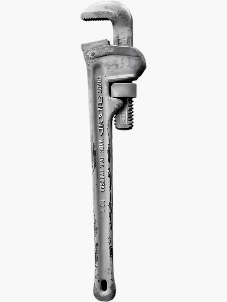 "moncky wrench bw yopedro transparent" Sticker for Sale by mairasbhoxsj ...