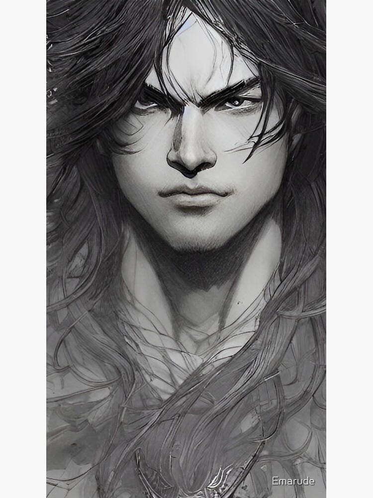 "He's Angry, pen and ink artwork" Sticker for Sale by Emarude | Redbubble