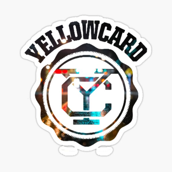 "Yellowcard" Sticker for Sale by JoshuaSnoook | Redbubble