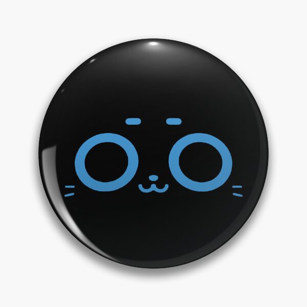 "Cat Robot Kerfus Face" Pin for Sale by Edixo | Redbubble