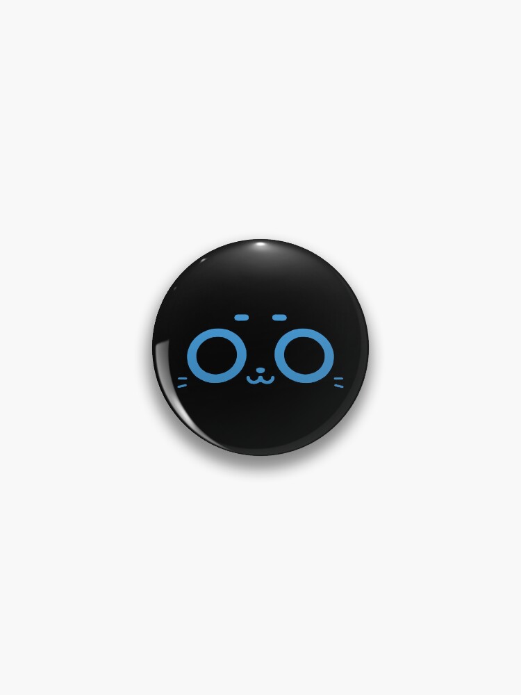 "Cat Robot Kerfus Face" Pin for Sale by Edixo | Redbubble