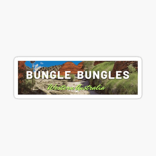 "Bungle Bungles, Western Australia" Sticker for Sale by ThePaintStore ...