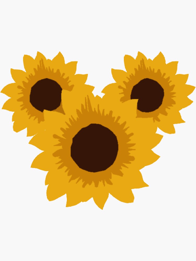 "Sunflower Mickey" Sticker for Sale by BrittneesDesign | Redbubble