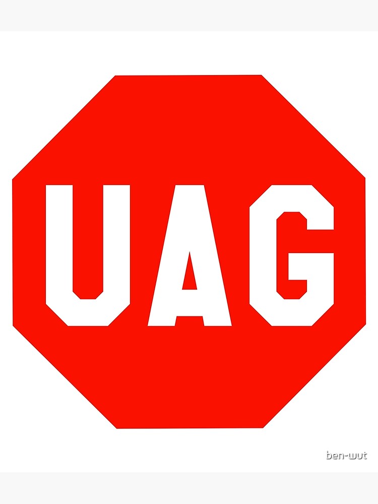 "UAG Stop Codon Sign" Poster for Sale by ben-wut | Redbubble