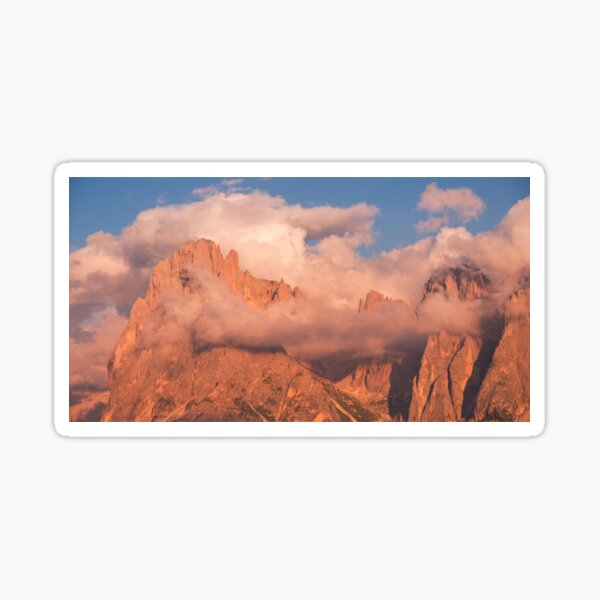 "Alps." Sticker for Sale by agnemarc | Redbubble