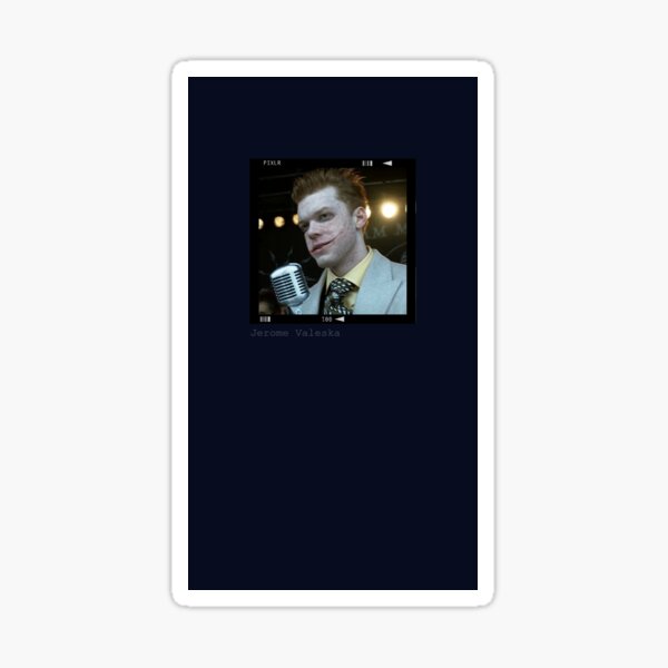 "Jerome Valeska midnight aesthetic" Sticker for Sale by E-146 | Redbubble