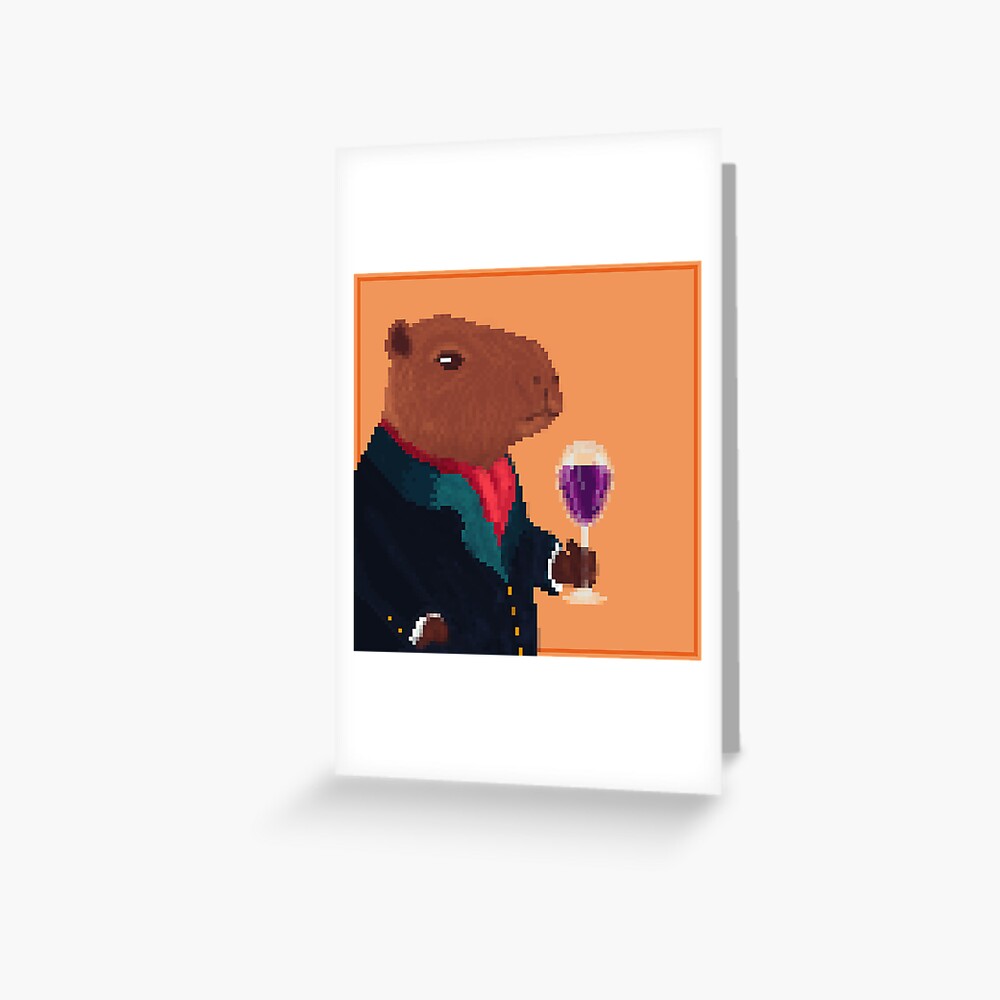 "capybara ART GAME SIGMA GAMEART GRAPHIC PRINT GRID ARTGAME PIXELART ...