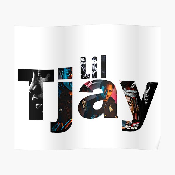 "Lil Tjay" Poster for Sale by heartbeatrange | Redbubble