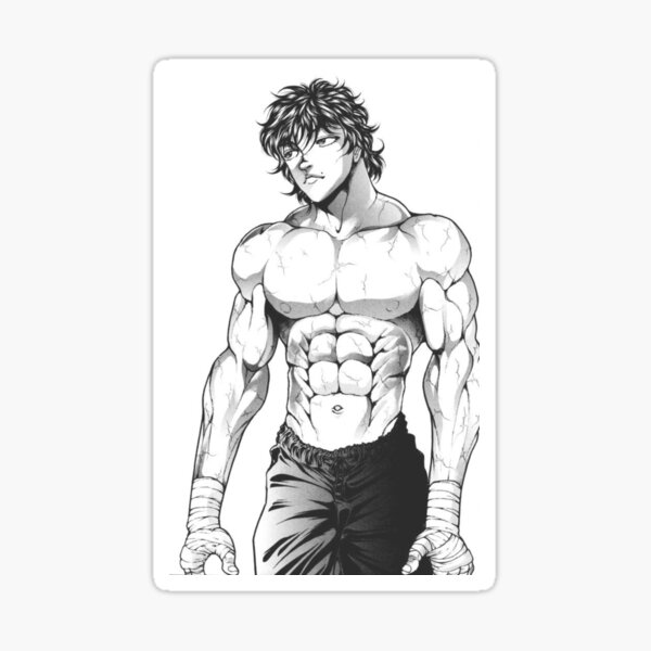 "Baki The Grappler Baki Hanma" Sticker for Sale by JohnnyRhi | Redbubble