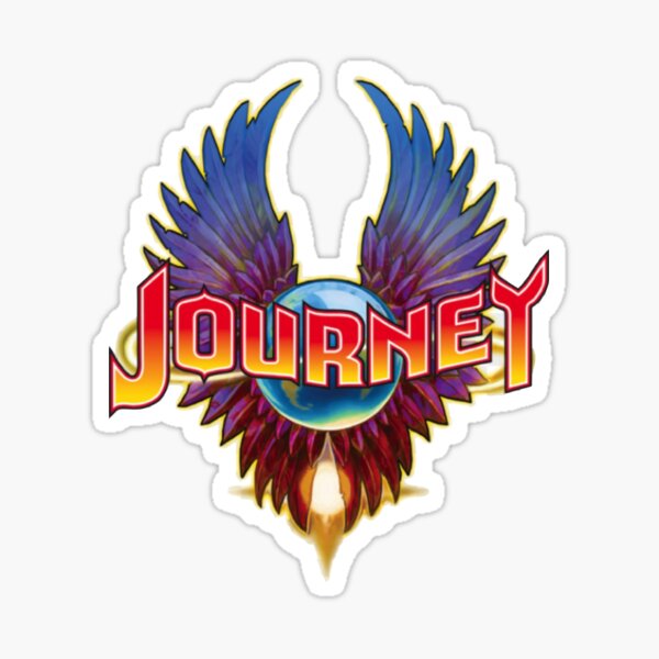 "JOURNEY BAND" Sticker for Sale by TristianSipes | Redbubble