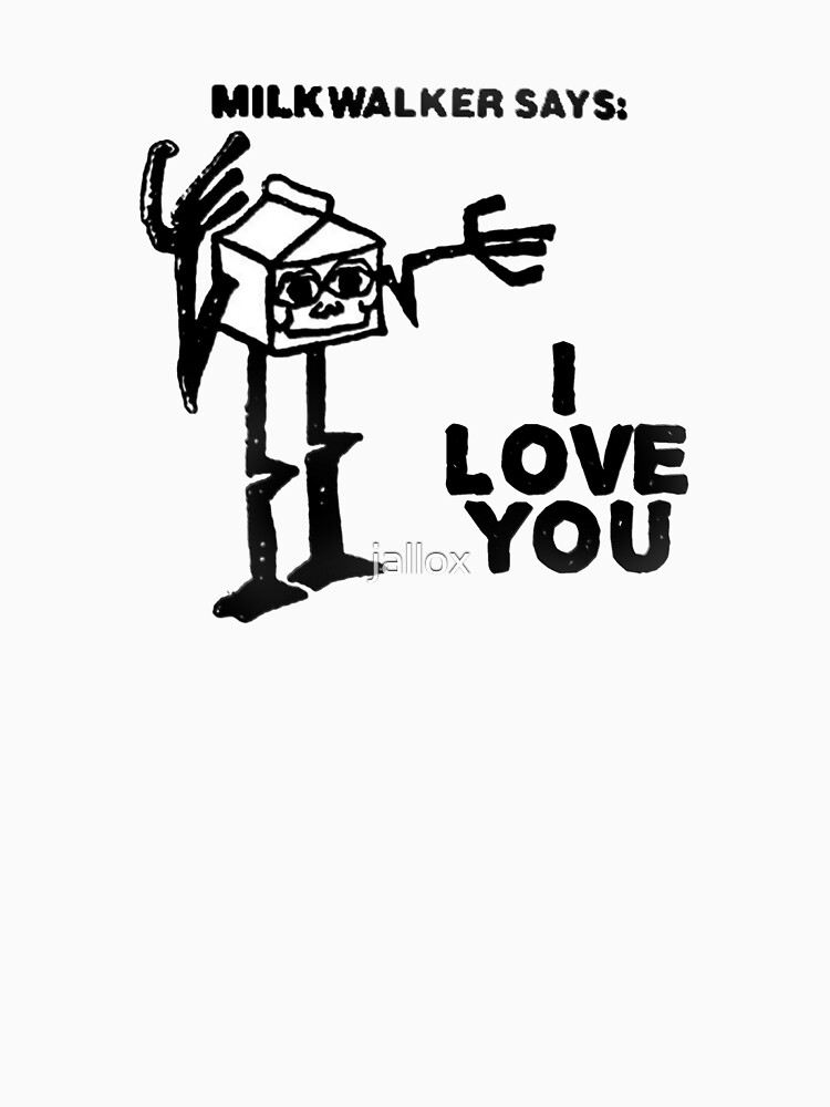 "Milkwalker" T-shirt for Sale by jallox | Redbubble | milkwalker t ...